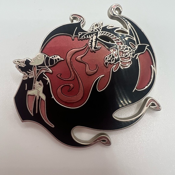 Disney | Other | Disney Maleficent Dragon Cape Pin | Poshmark